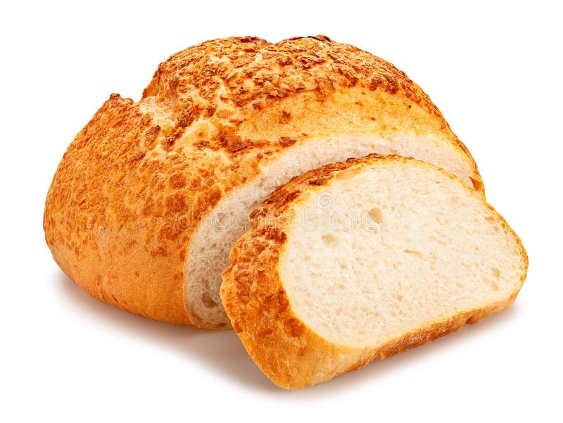 White round bread stock image. Image of baked, cutout - 151428137