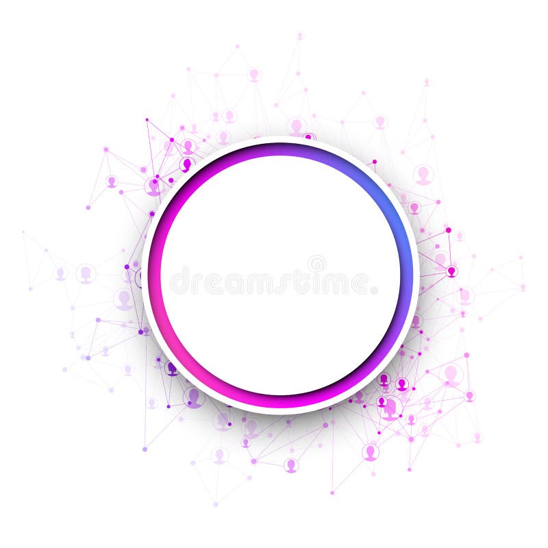 Round Communication Icon stock vector. Illustration of ball - 83342706