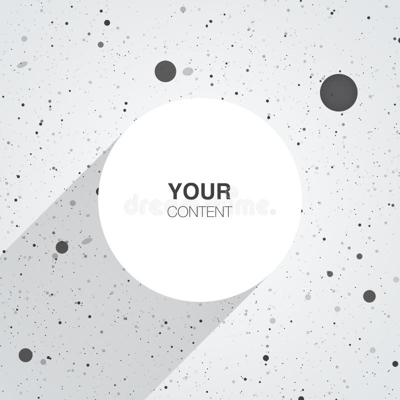 White round shape text box stock vector. Illustration of grainy - 90179082