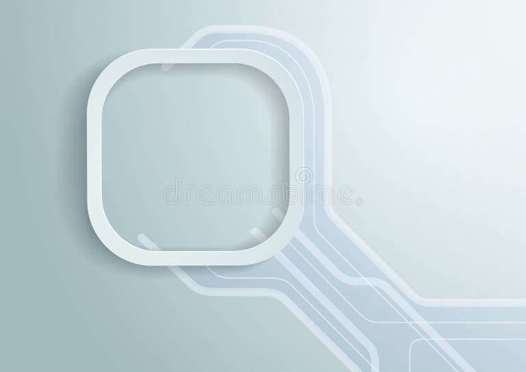 White Rounded Rectangle Background Stock Vector - Illustration of ...