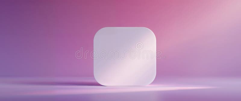 White Rounded Square Pink Purple Background Stock Photos - Free ...