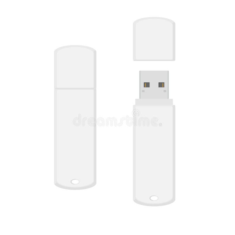 Simple Blank Usb Stick Stock Illustrations – 60 Simple Blank Usb Stick ...