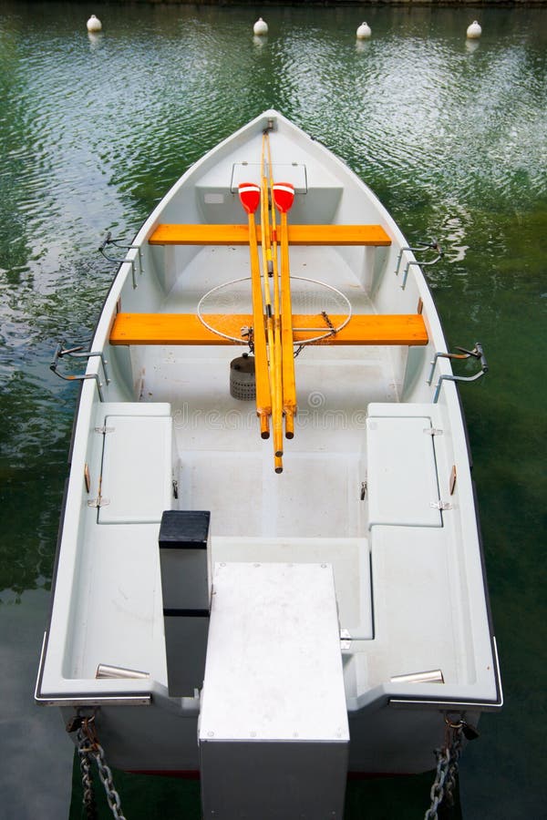 White Rowboat Overhead stock photo. Image of rowboat - 24347698
