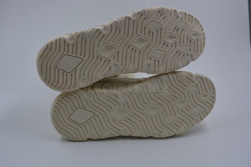 A White Rubber Sole with an Interesting Pattern from the New White ...