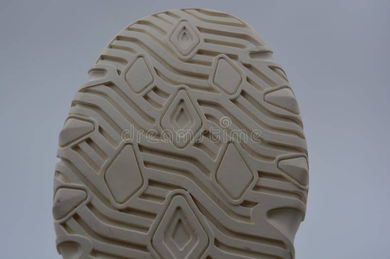 A White Rubber Sole with an Interesting Pattern from the New White ...
