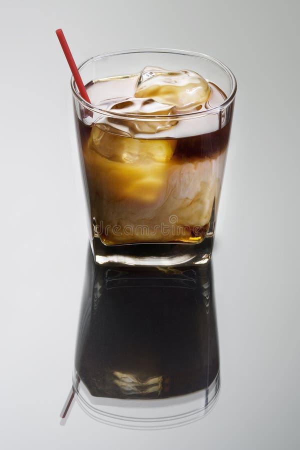 White Russian Cocktail stock photo. Image of booze, cream - 12849394