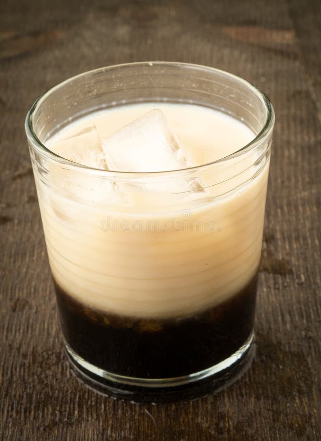 White Russian Coffee Cocktail Stock Photo - Image of beverage ...