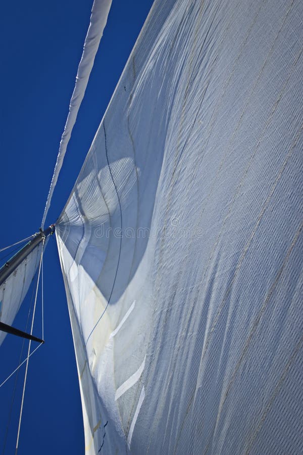 White Sail stock image. Image of concept, navigation, bright - 7917743