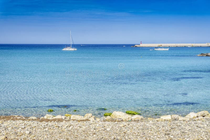 Otranto coast stock photo. Image of coast, sunny, apulia - 5194360