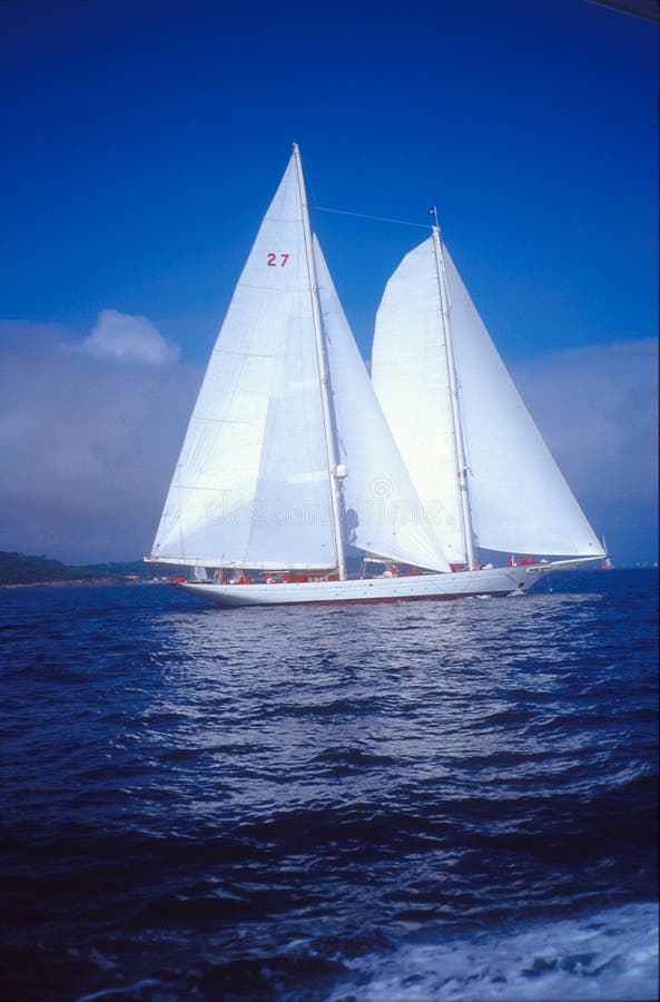 White Sailing boat stock photo. Image of racing, colour - 629272