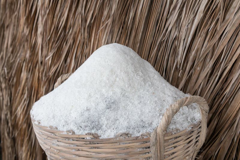 White Salt Basket Wood Wall Stock Photos - Free & Royalty-Free Stock ...