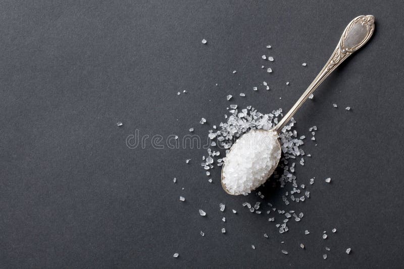 Salt Being Poured from a Salt Shaker Stock Photo - Image of shaker ...