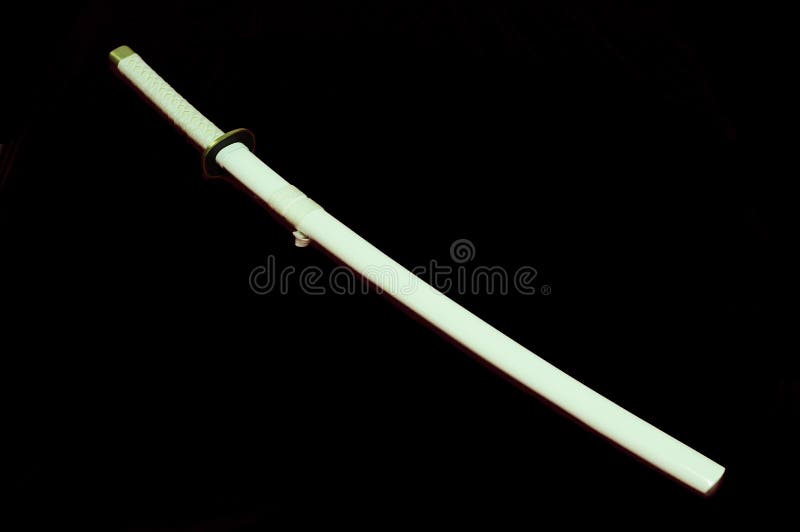 White samurai sword stock image. Image of dangerous, martial - 21117385