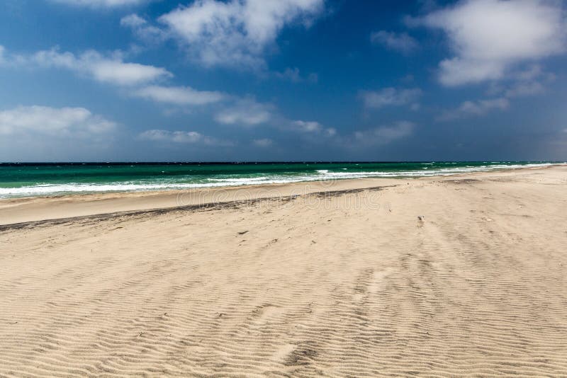 White Sand Beach in Berbera, Somalila Stock Image - Image of barren ...