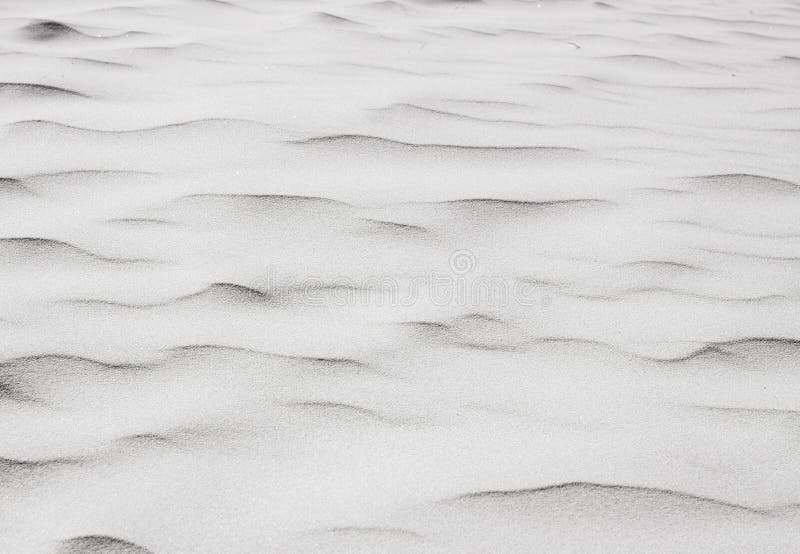 White Sand on Beach Near the Sea, Gray Background Stock Photo - Image ...