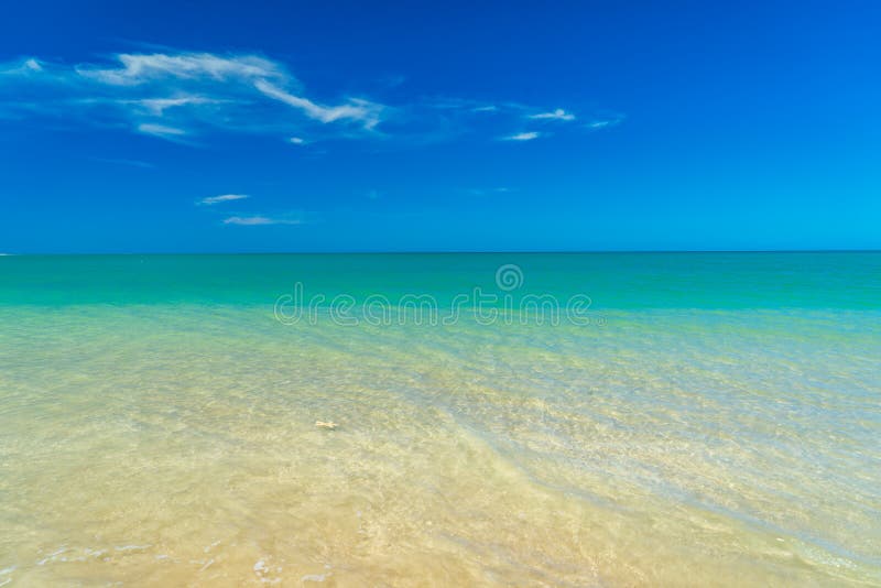 White Sand Beach Pak Weep Beach in Khao Lak Stock Image - Image of ...