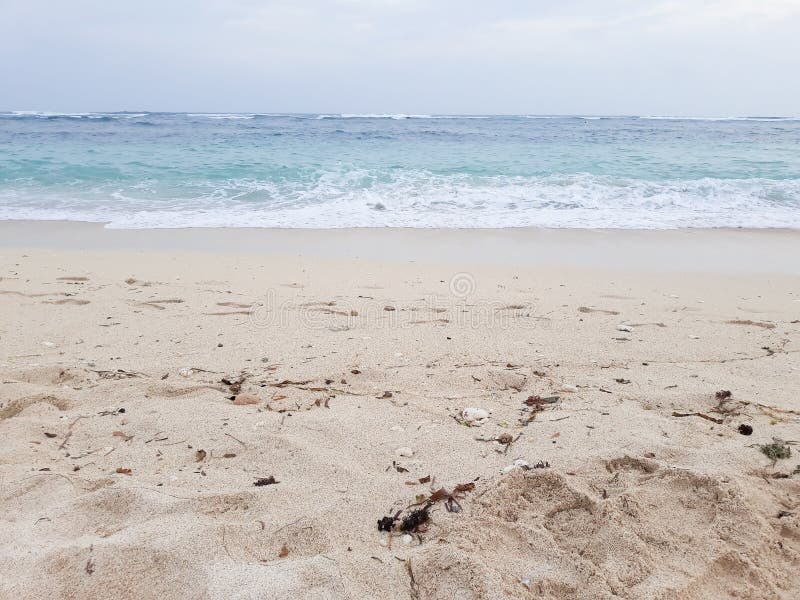 White Sand and Beautiful Blue Beach. Stock Photo - Image of cape, beach ...