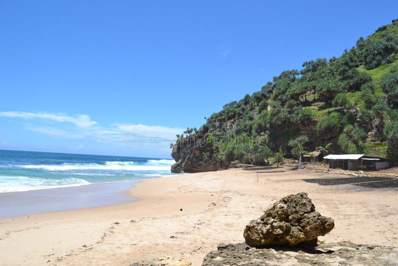 White sand stock image. Image of jogja, maritime, yogyakarta - 117187151