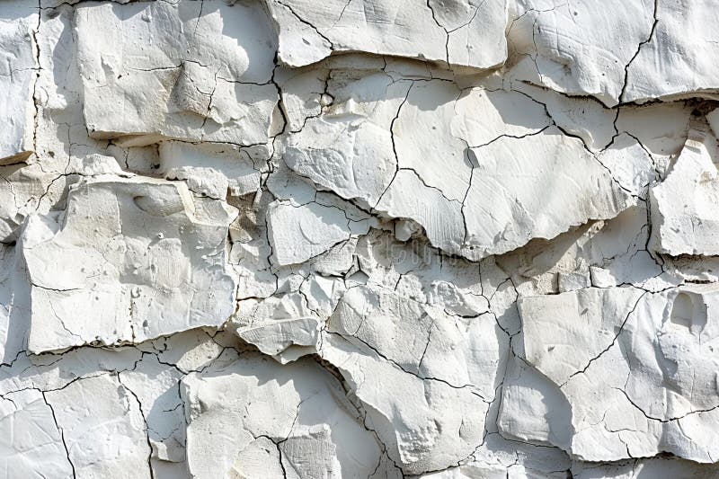 White Sandstone Wall Texture Background. Simple Rough Concrete Surface ...
