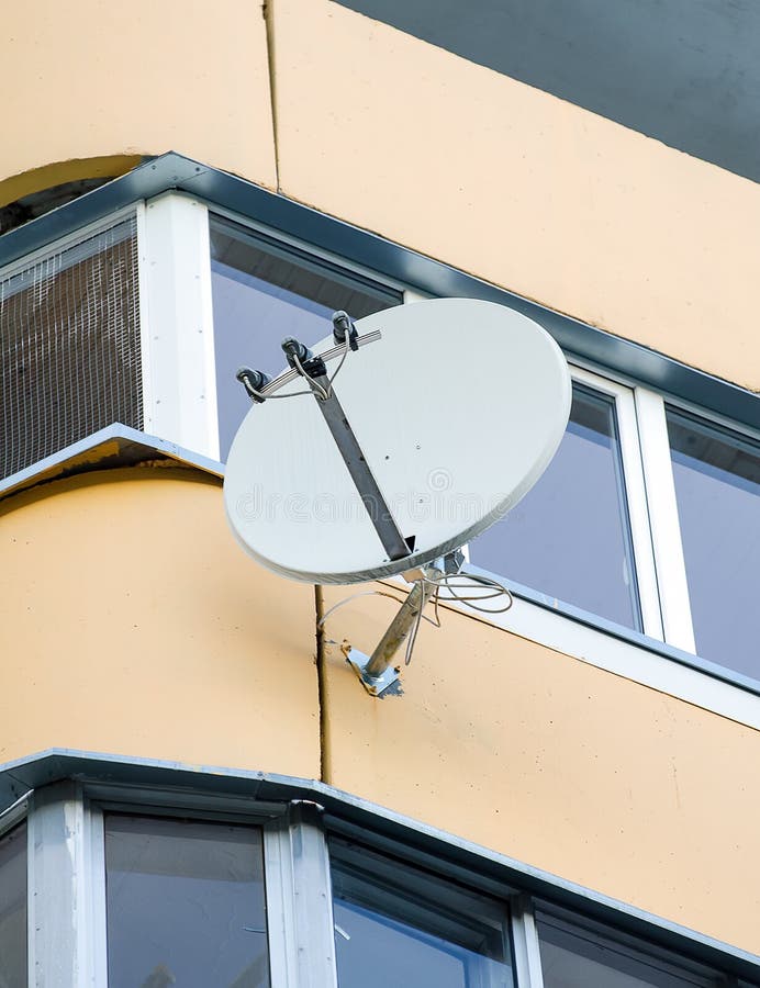 Close Up Satellite Dish stock image. Image of communication - 1733509