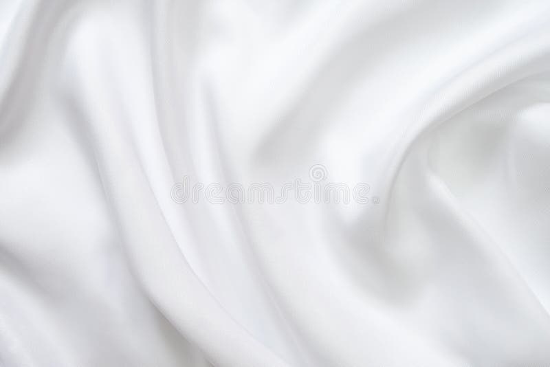 White satin fabric stock image. Image of curve, cloth - 161125741