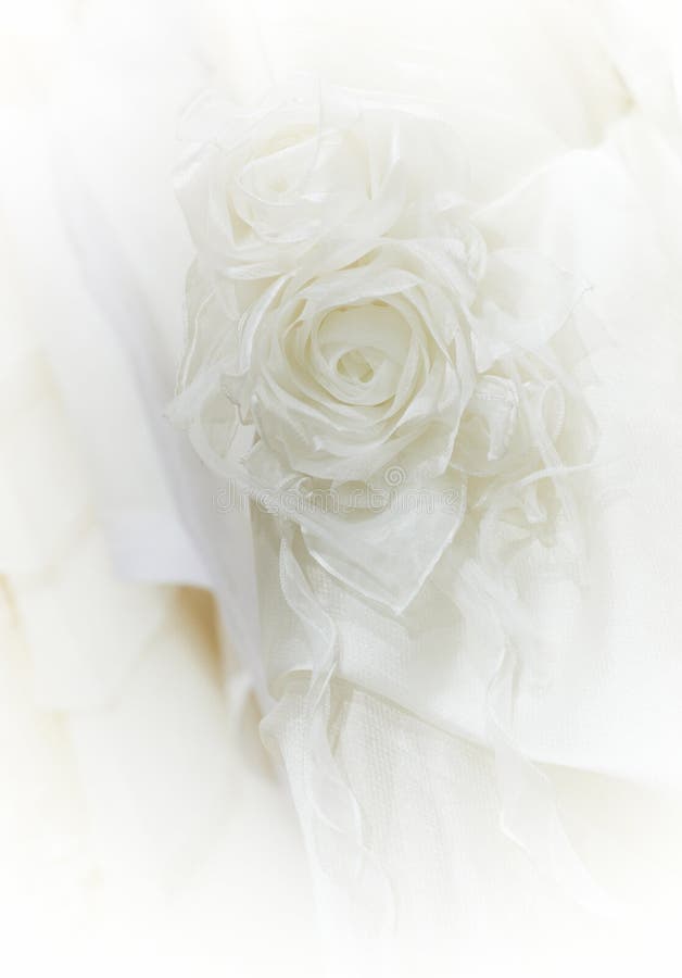 White satin rose stock photo. Image of drapery, elegant - 17851520