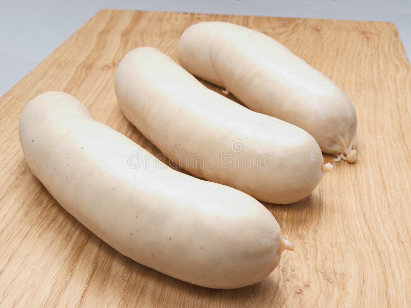 White sausage stock image. Image of tradition, pork, gastronomy - 50430155