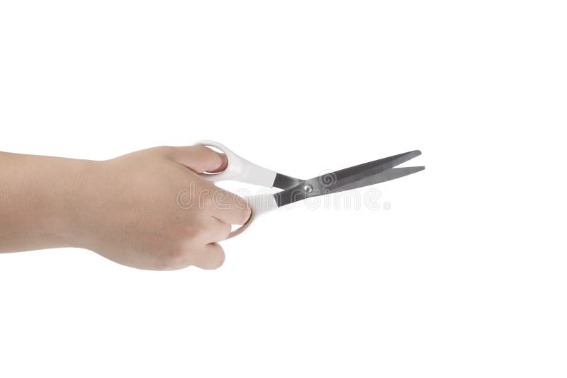 White scissors stock photo. Image of metal, caucasian - 45947424