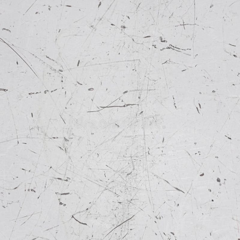 White Scratched Destroyed Metal Paint Texture Stock Image - Image of ...
