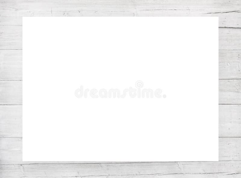 White Scratched Wooden Frame, Billboard or Horizontal Rectangle with ...
