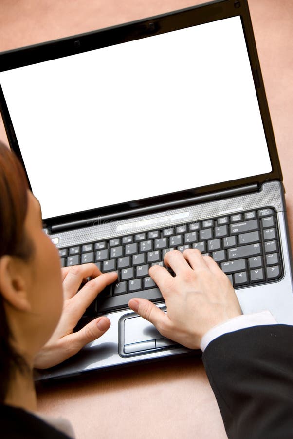 White screen stock photo. Image of computer, business - 2358564