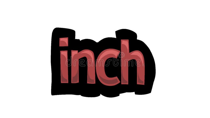 White Screen Animation Video Written INCH Stock Video - Video of ruler ...