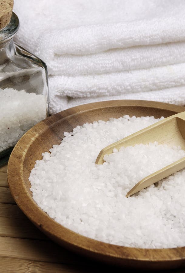 White Sea Salt stock photo. Image of salt, beauty, botanics - 499576