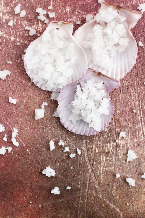 White sea salt stock image. Image of fresh, salt, therapy - 38319329