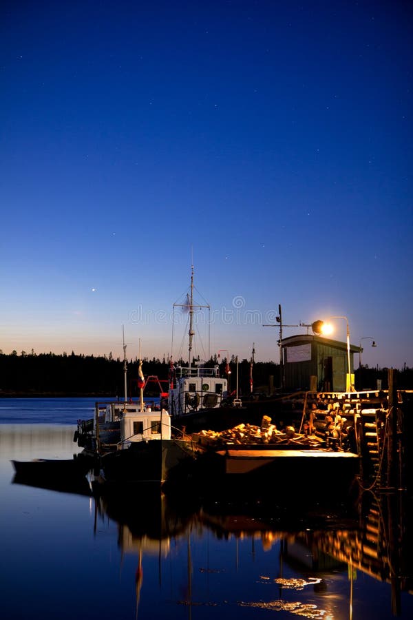 White Sea starry night stock photo. Image of astronomy - 44194792