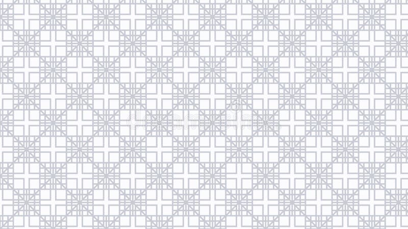White Seamless Square Pattern Background Vector Illustration Stock ...