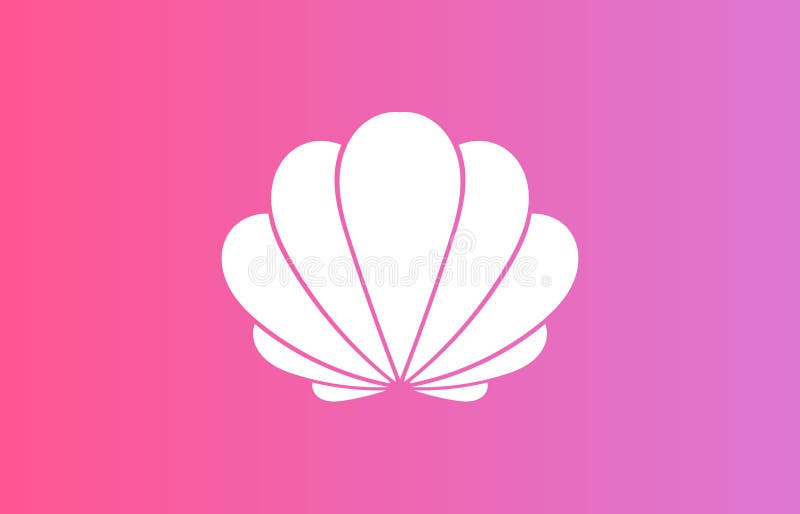 Purple Seashell Vector Stock Illustrations – 850 Purple Seashell Vector ...