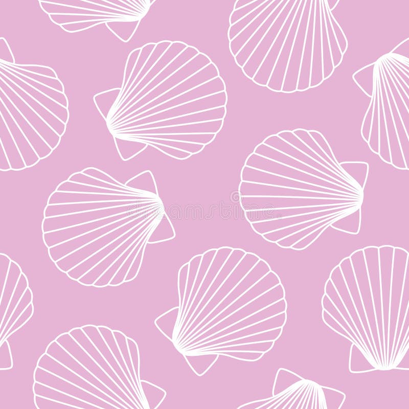 Pink Seashells Stock Illustrations – 5,776 Pink Seashells Stock ...