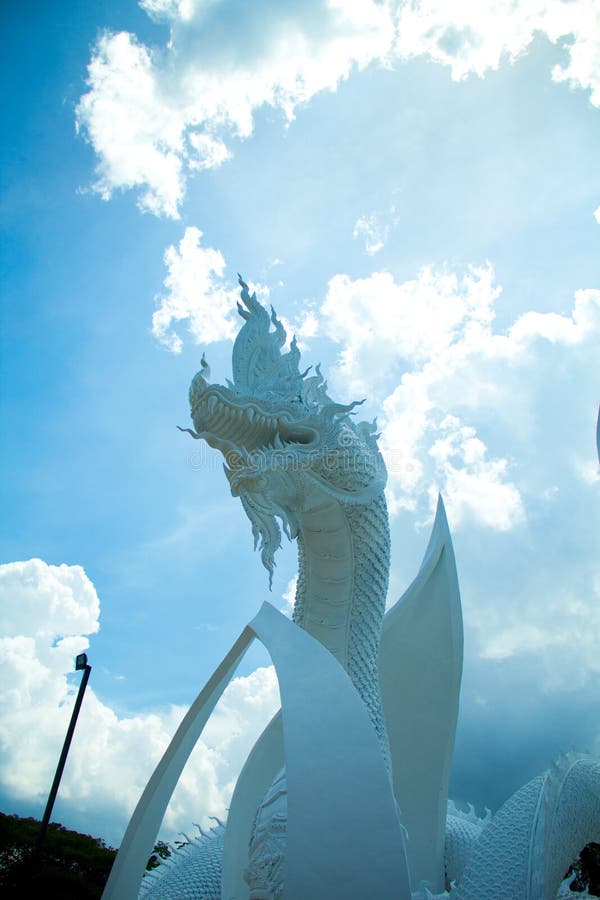 Serpant white stock photo. Image of serpant, king, lotus - 99948836