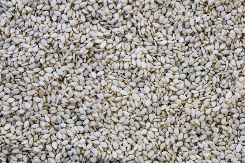 White sesame seeds stock image. Image of healthy, close - 87670225