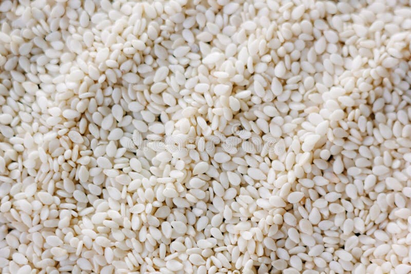 White sesame seeds texture stock photo. Image of plant - 82889710