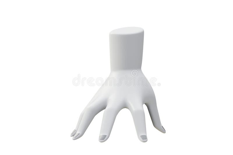 A White Severed Zombie Hand Stock Image - Illustration of human, night ...