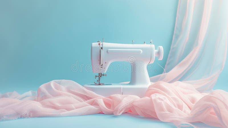 Sewing Machine White Background Stock Illustrations – 4,640 Sewing ...