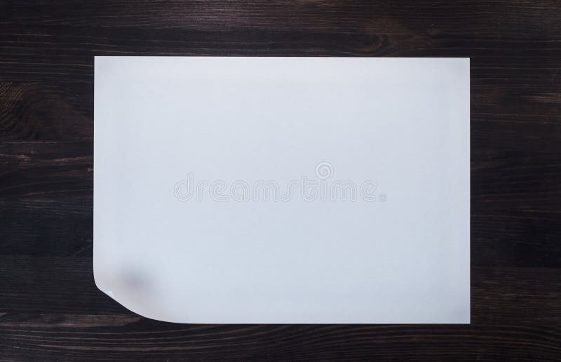 White Sheet with Curved Bottom Corner Stock Image - Image of texture ...