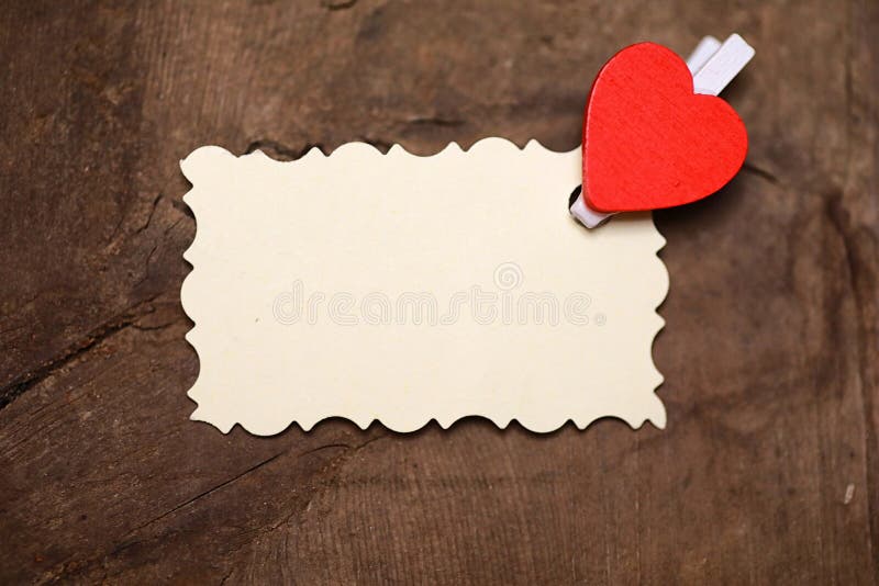 White Sheet Paper Love Notes and Heart Shape Stock Image - Image of ...