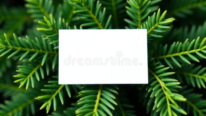 White Sheet A4 Paper Spruce Branches Stock Photos - Free & Royalty-Free ...
