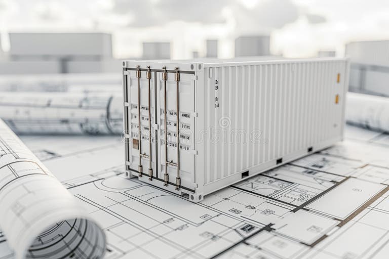129 Shipping Container Blueprint Stock Photos - Free & Royalty-Free ...