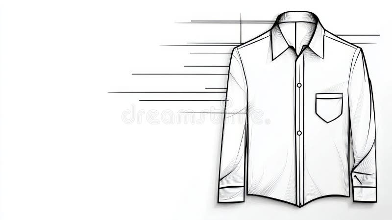 White Shirt Day White Shirt Day Profile Concept with Artistic Line ...