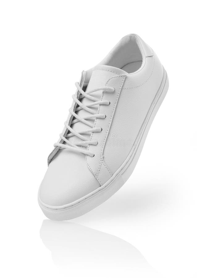 White shoes isolated stock photo. Image of objects, attitude - 145219280