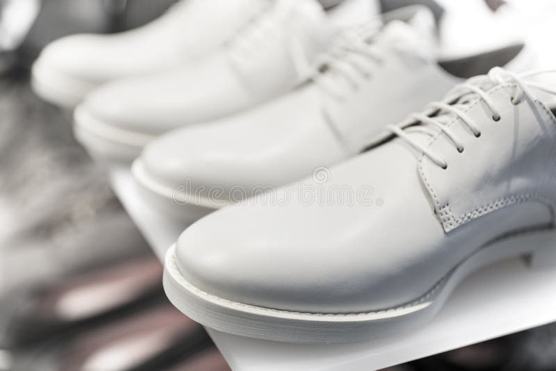 White shoes stock image. Image of fashion, shoes, sale - 56323299